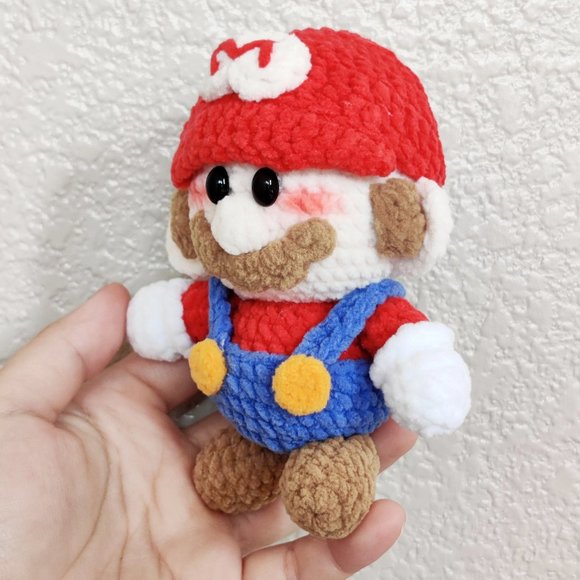 Handmade | Toys | Handmade Amigurumi Crochet Nintendo Mario | Poshmark